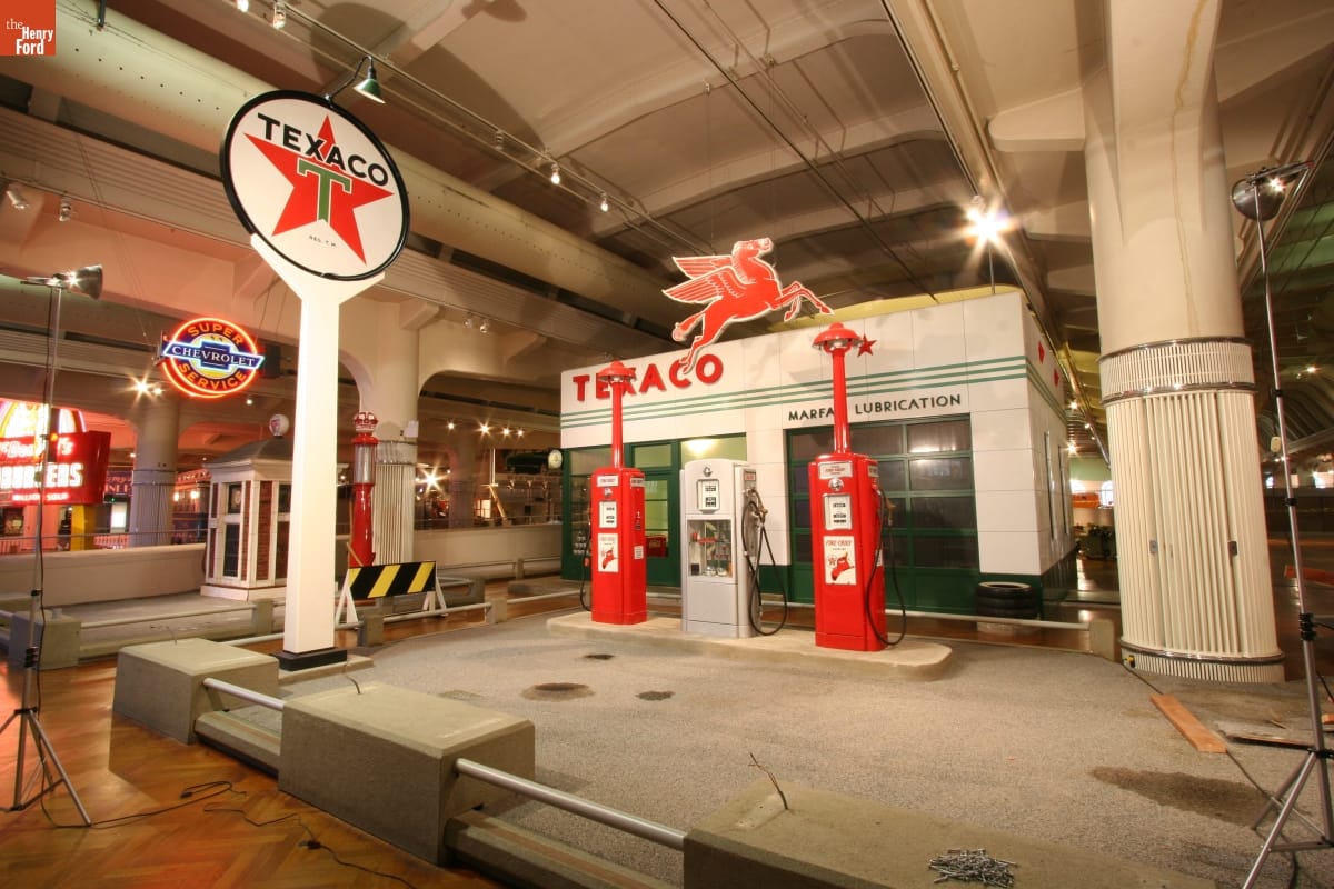 Texaco Service Station Sign, circa 1940 - The Henry Ford