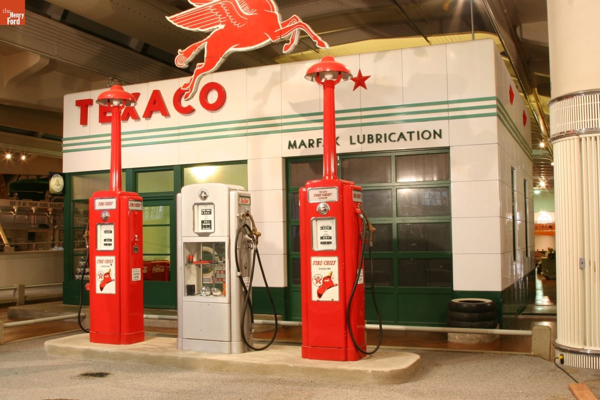 Texaco Service Station, circa 1960 - The Henry Ford