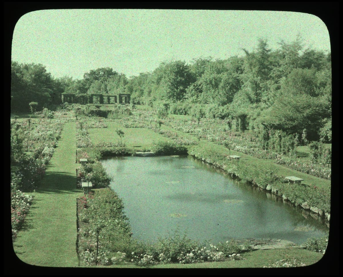 Garden at Fair Lane Estate, Dearborn, Michigan, June 1933 - The Henry Ford