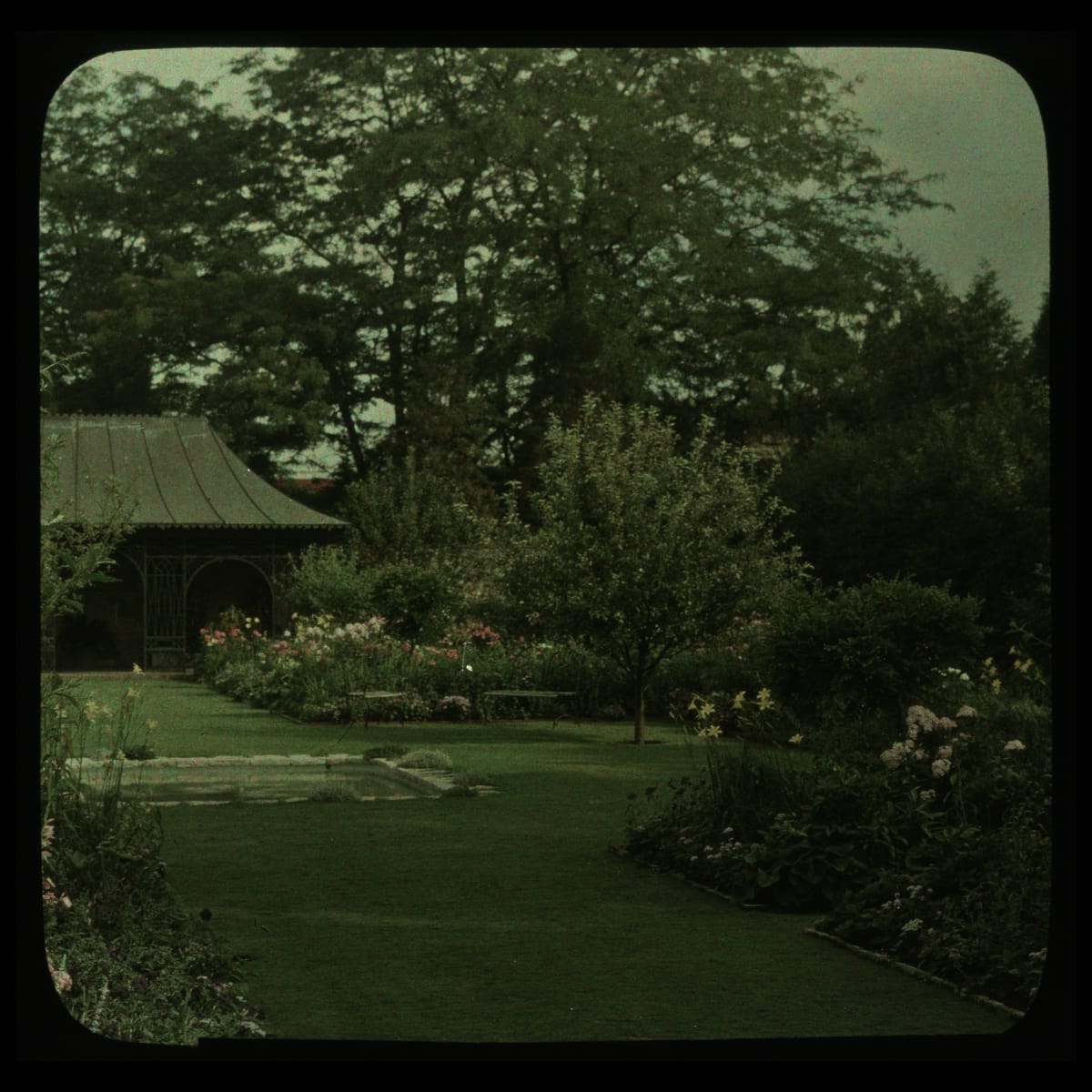 Garden at Fair Lane Estate, Dearborn, Michigan, June 1933 - The Henry Ford