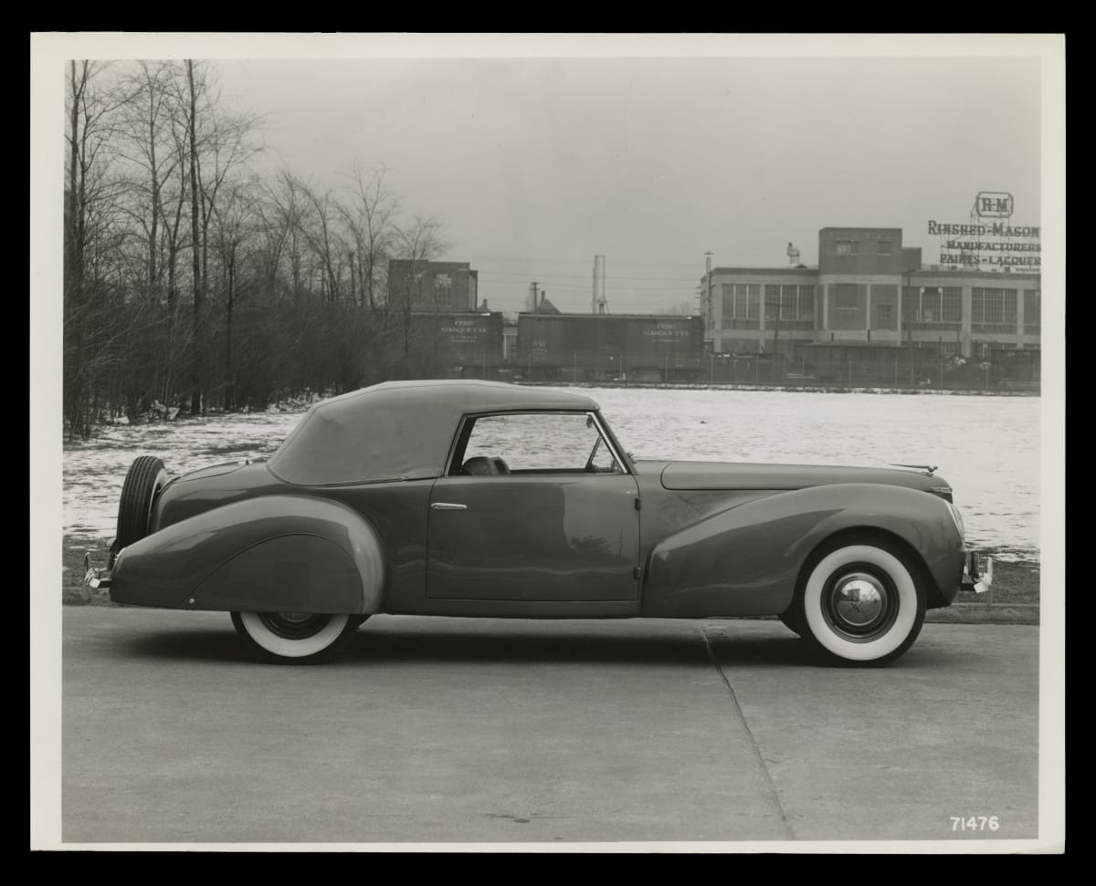 1939 Lincoln Continental Prototype, Designed and Built by E. T ...