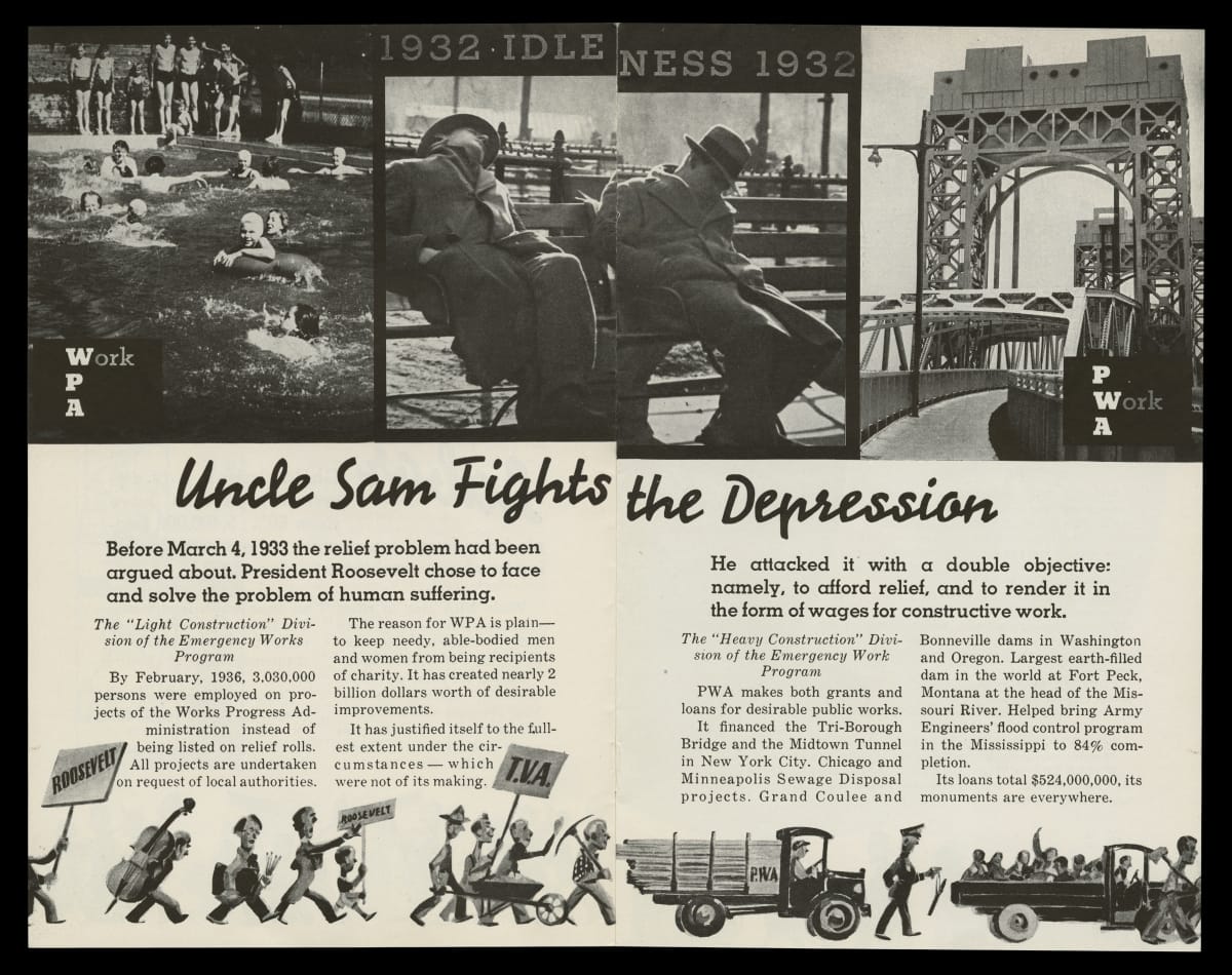 Franklin D. Roosevelt Campaign Booklet, "This Generation Has a ...