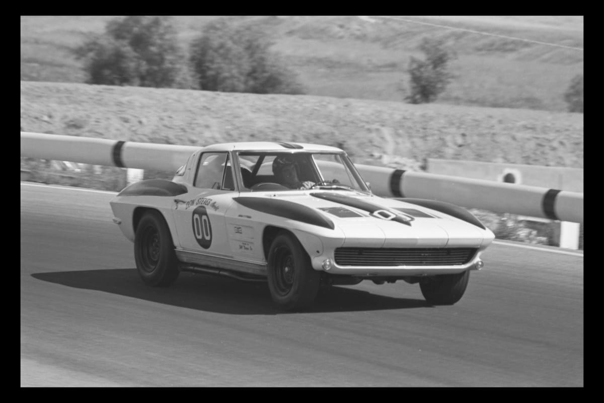 Dave MacDonald Driving Chevrolet Corvette Sting Ray in 3-Hour Endurance ...