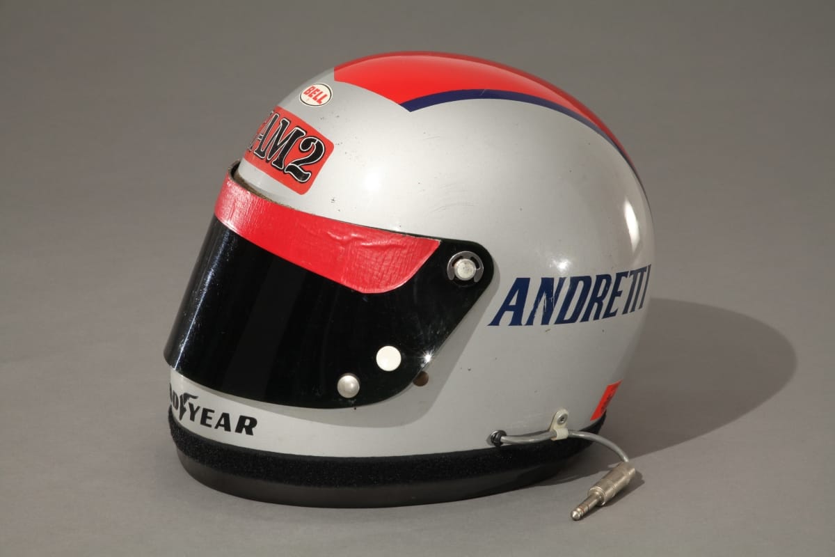 Racing Helmet Worn by Mario Andretti, 1976-1977 - The Henry Ford