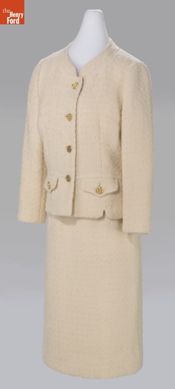 Suit, Worn by Augusta Denton Roddis, circa 1964