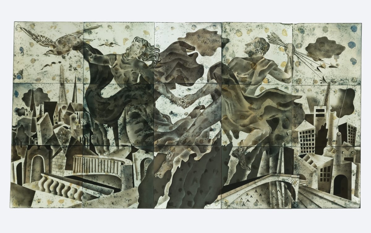 Mural by Paule and Max Ingrand, circa 1935 - The Henry Ford