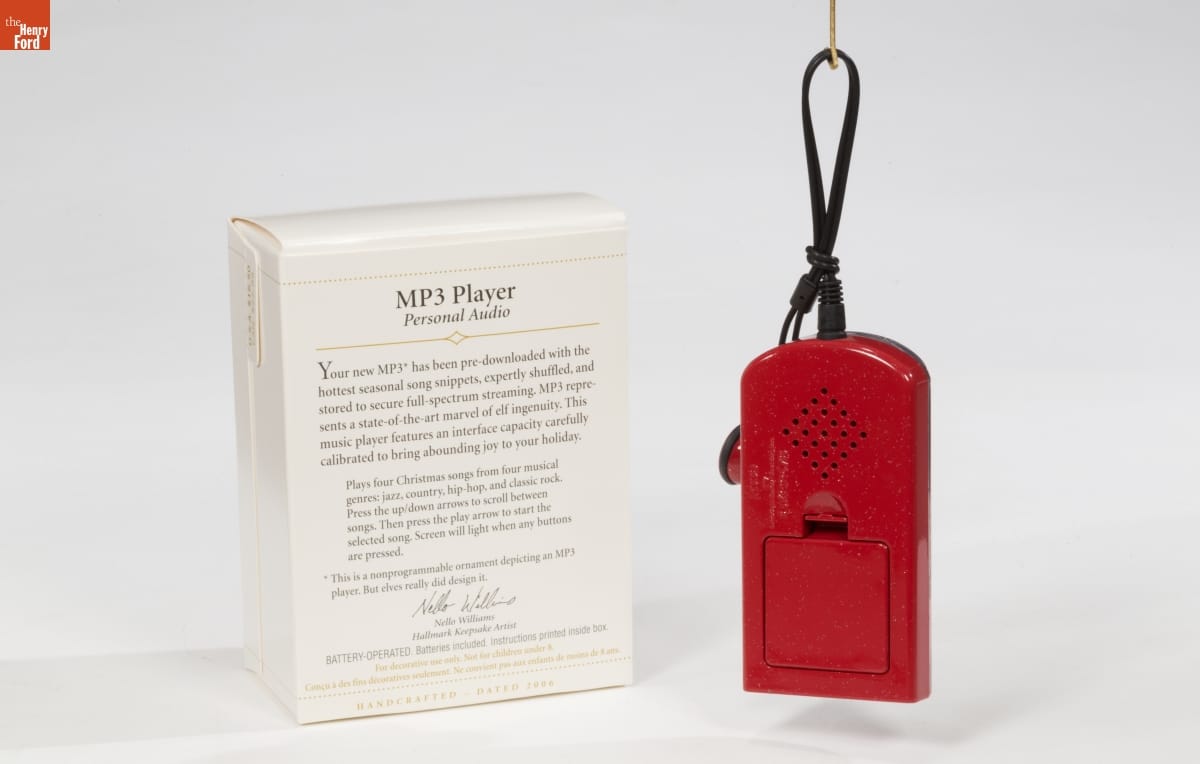 Hallmark "MP3 Player" Christmas Ornament, 2006