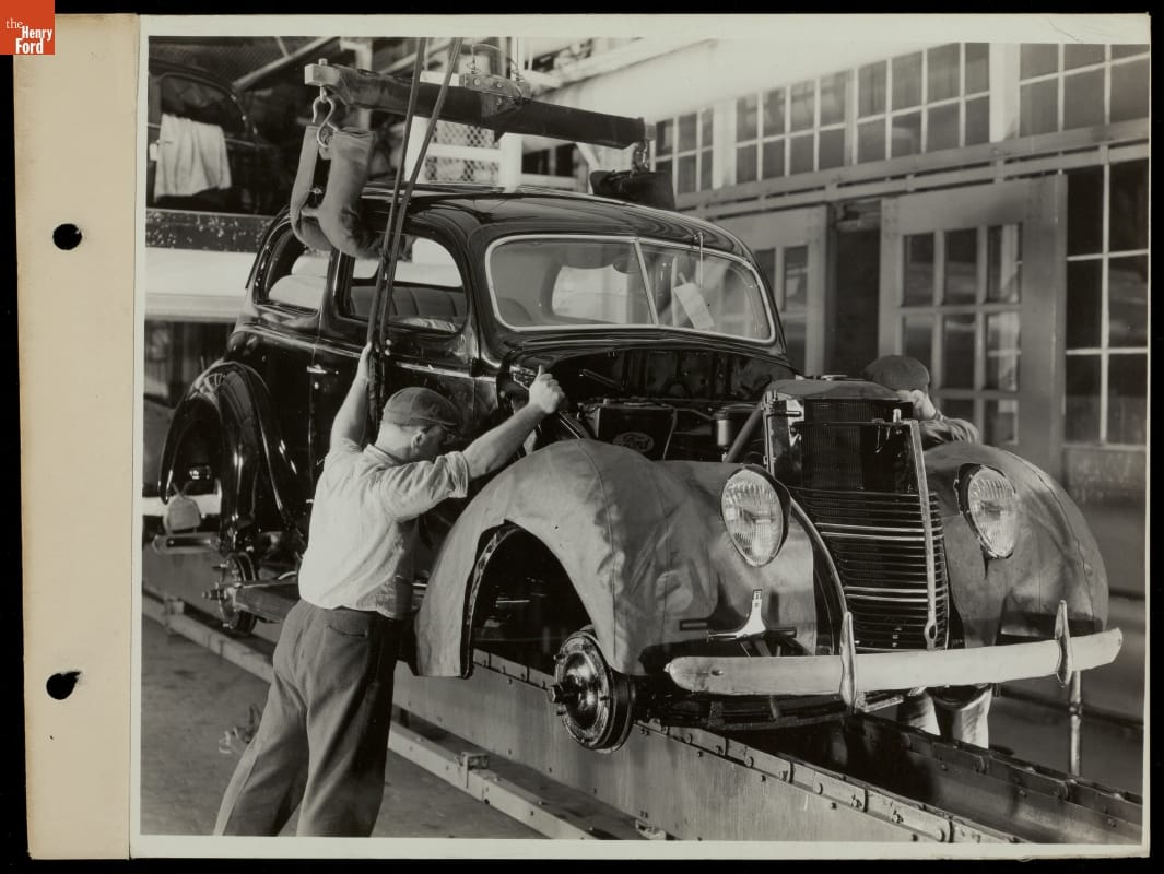 Ford V-8 Automobile Final Assembly, 1938