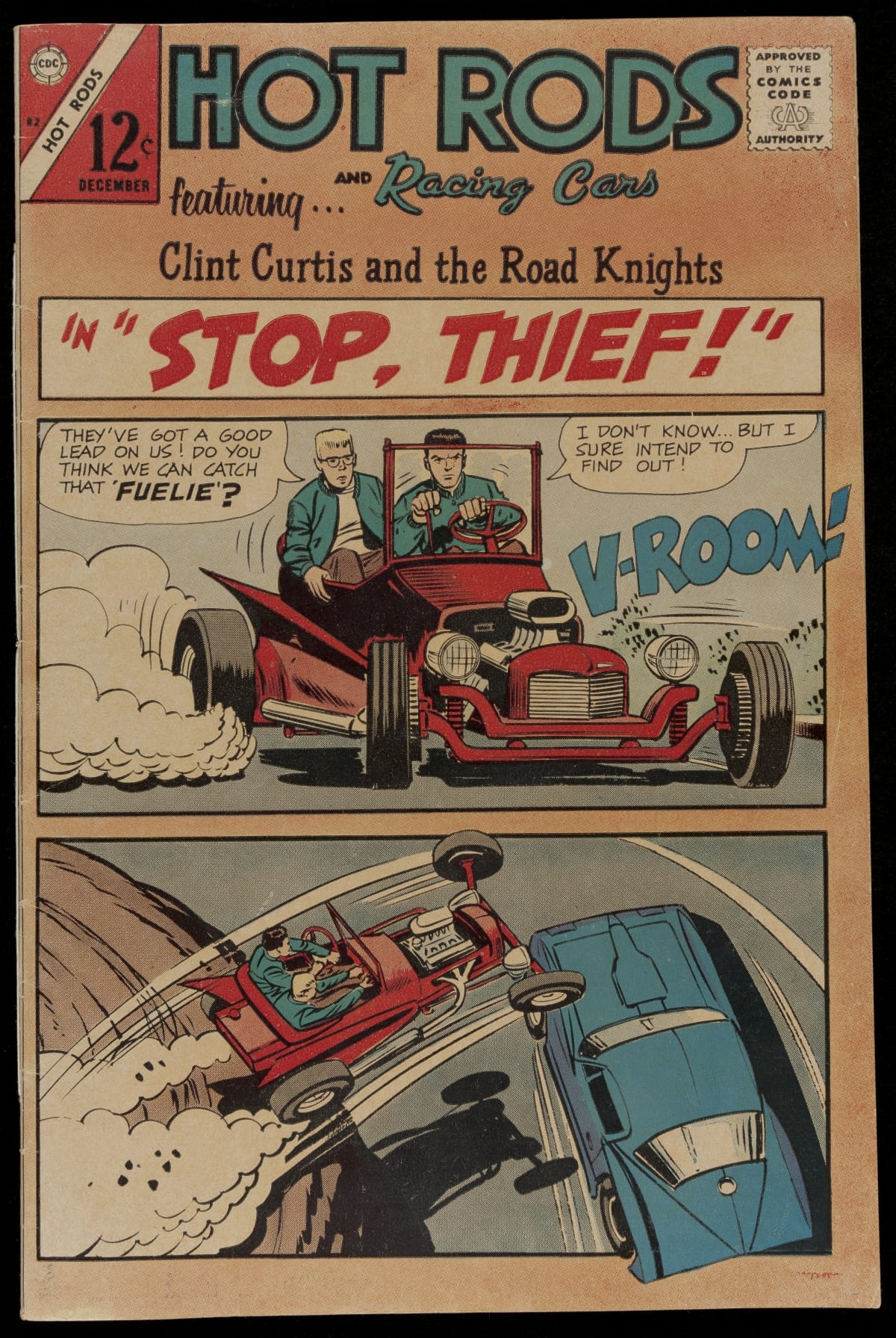 Comic Book, "Hot Rods and Racing Cars," December 1966 - The Henry Ford