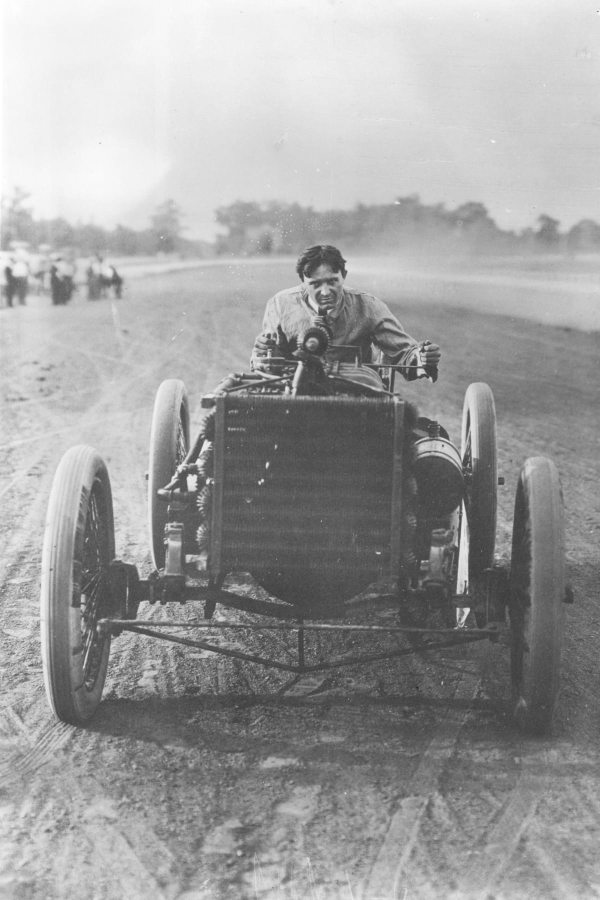 Barney Oldfield Driving 999 Race Car, circa 1905 - The Henry Ford