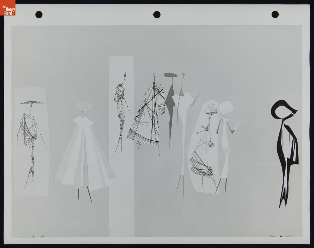 Portfolio, "Miscellaneous Sketches & Drawings of S. Mead (Non ...