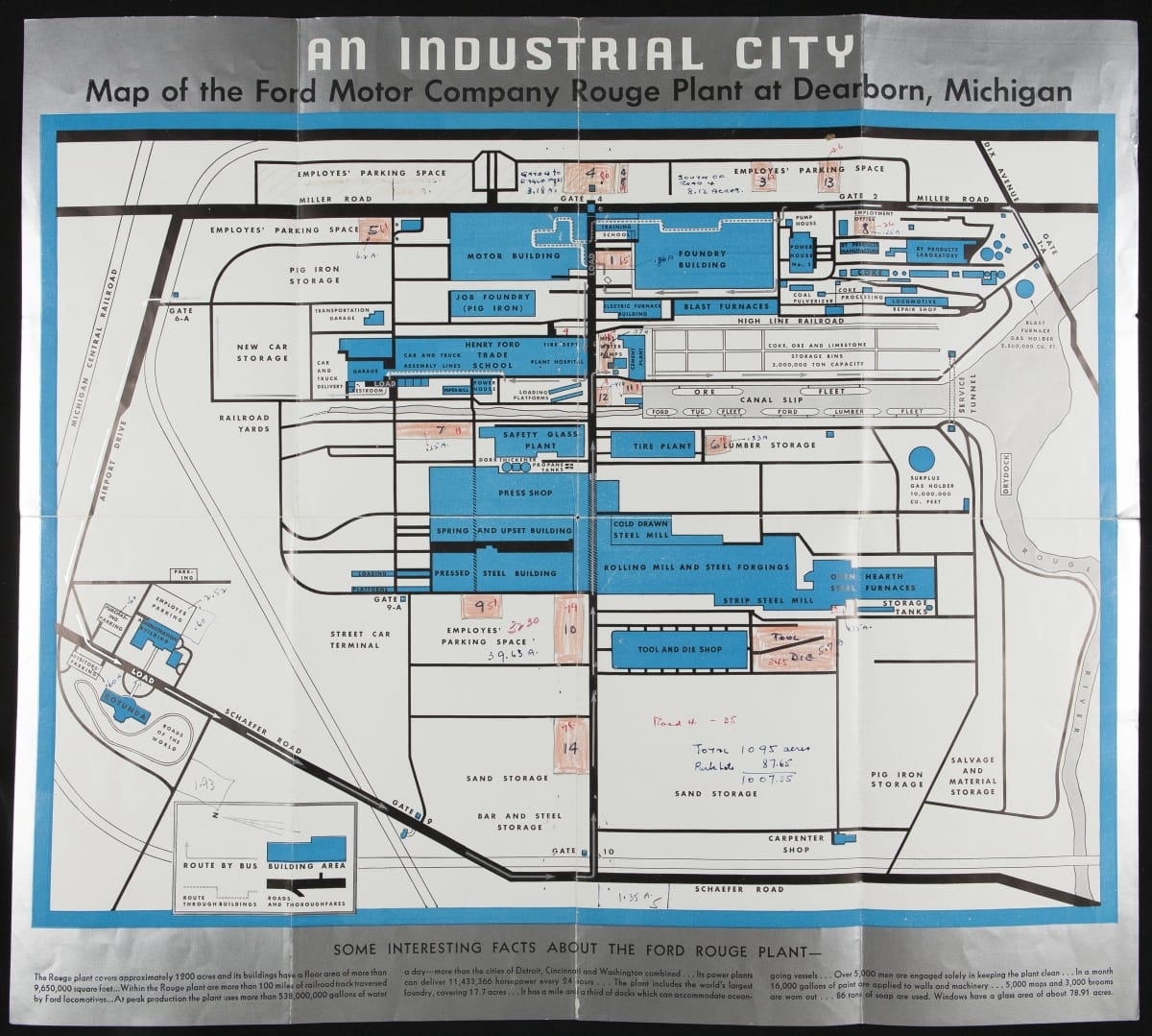 Souvenir Brochure, "Souvenir of Your Trip through the Ford Rouge Plant ...