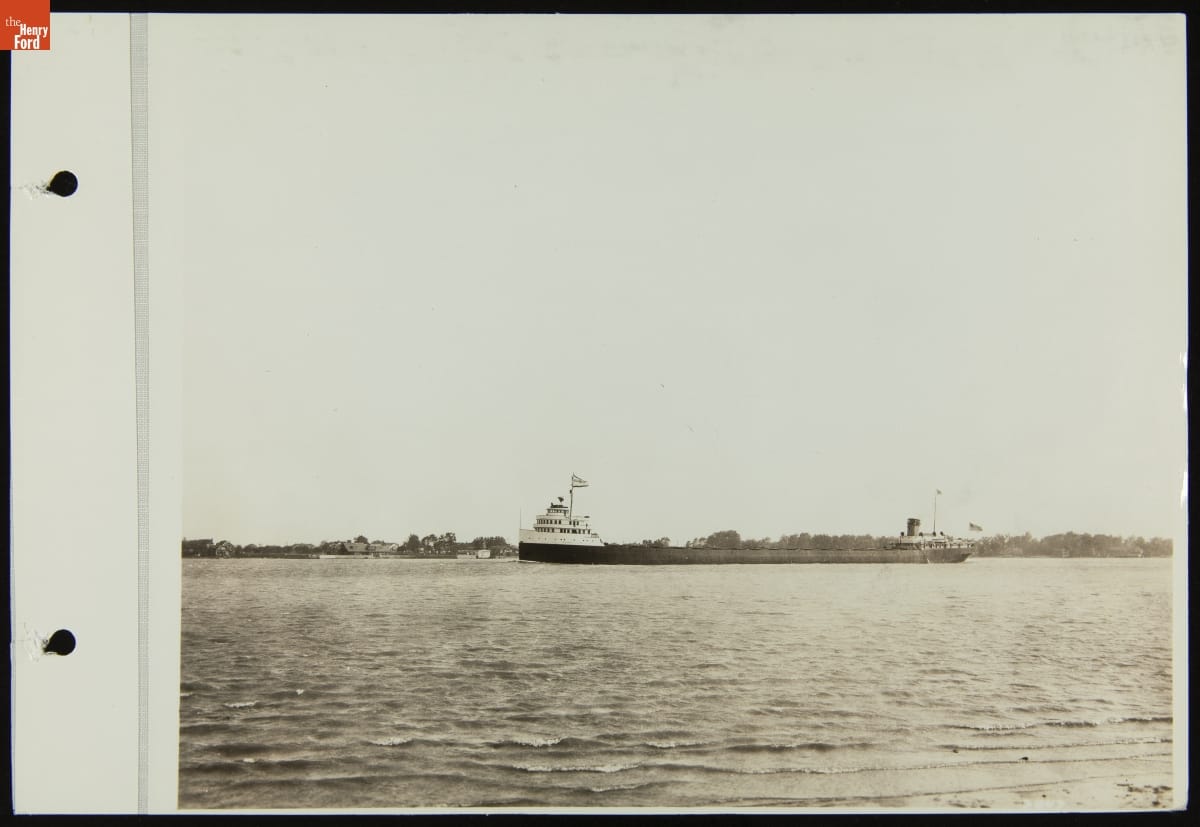 Ford Freighter "Benson Ford" Sailing, May 22, 1925