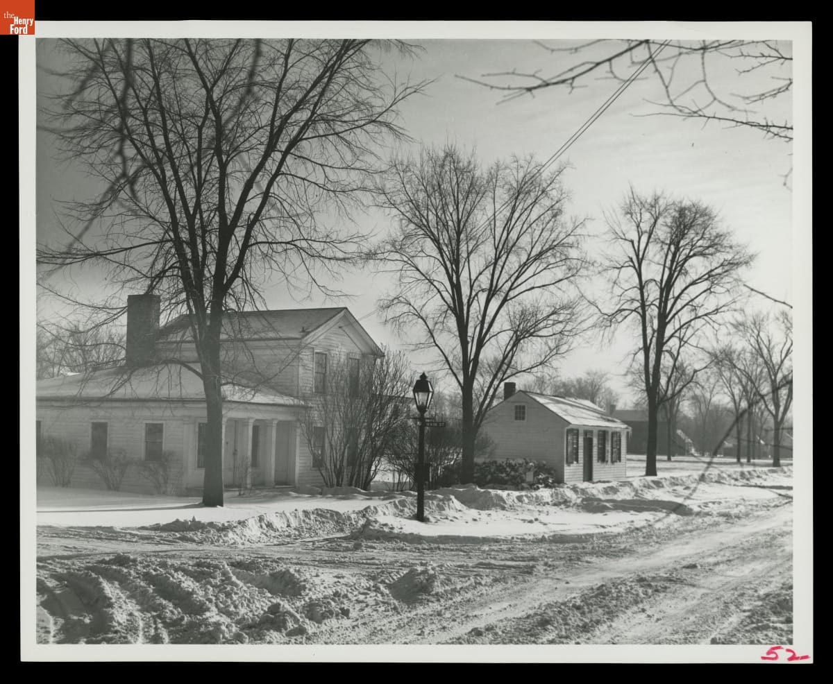 Plymouth House and Phoenixville Post Office in Greenfield Village ...