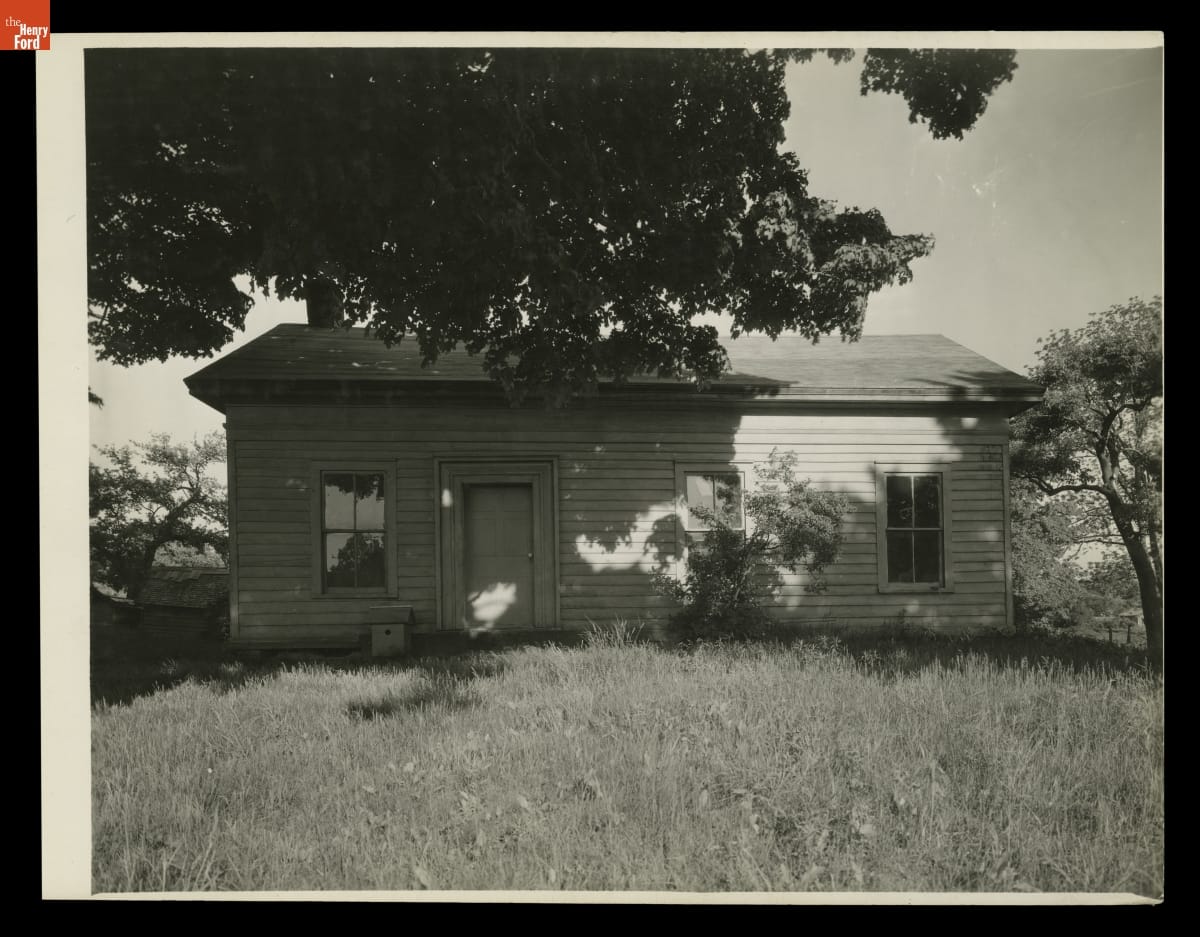 Edison Homestead at Its Original Site, Vienna, Ontario, Canada, June 1933