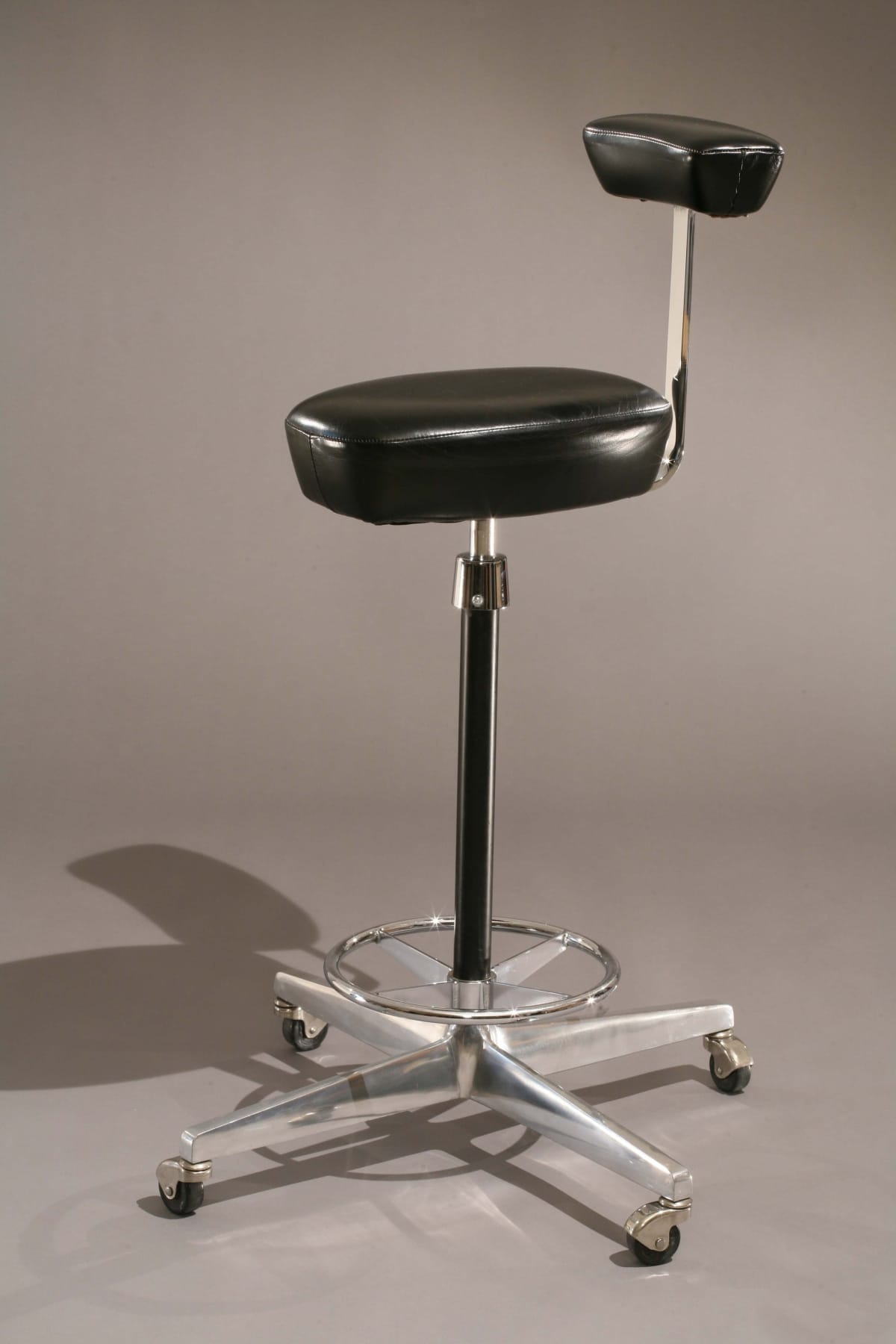 Perch or Adjustable Swivel Stool from the Action Office System, 1964 ...