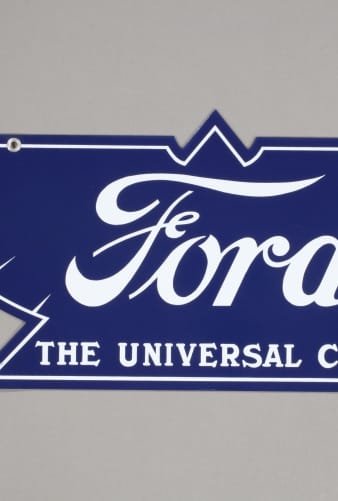 Ford "The Universal Car" Sign, 1910-1918
