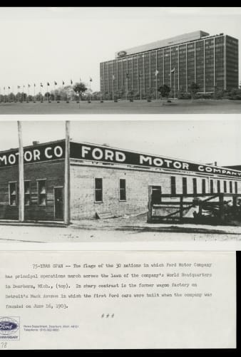 Ford Motor Company Chronology - The Henry Ford