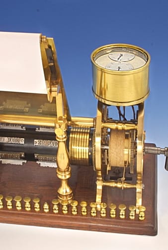 Patent Model of Edison's Electrographic Vote Recorder and Register, His ...