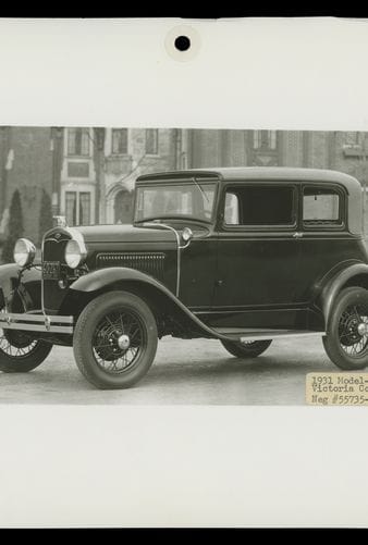 Ford Model A Victoria Coupe, January 1931