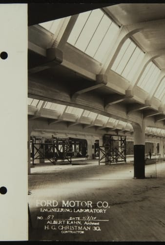 Ford Motor Company Plant Engineering Construction Photographs