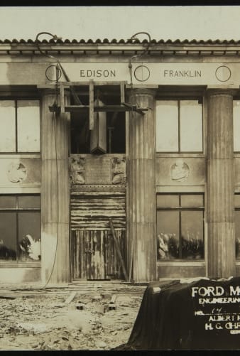Ford Motor Company Plant Engineering Construction Photographs