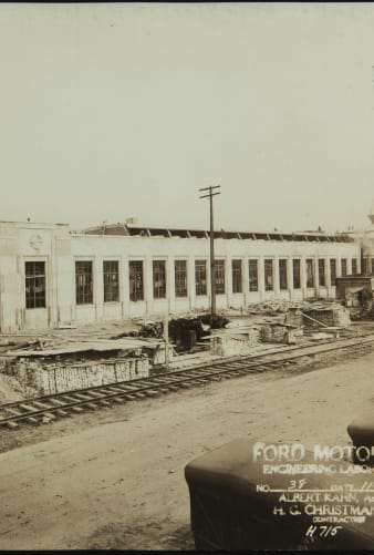 Ford Motor Company Plant Engineering Construction Photographs