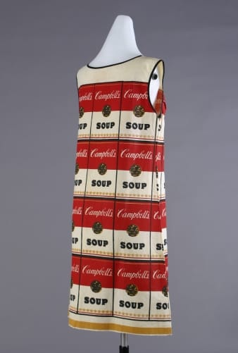 Campbell's Soup Can "Souper Dress," 1966-1967