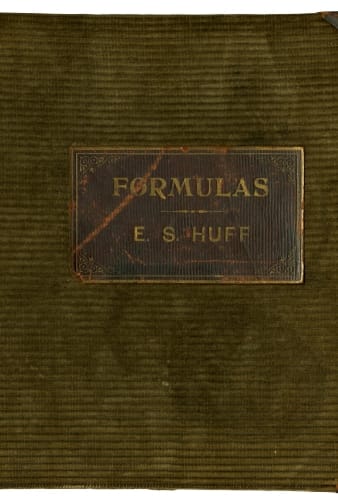 Edward S. (Spider) Huff Records