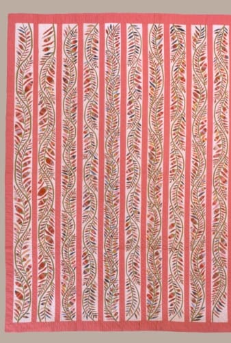 Vine Quilt by Susan McCord, 1880-1890