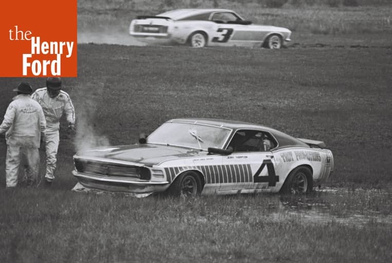 Ford Mustangs in the Lime Rock Trans-Am Race, May 1971 - The Henry Ford