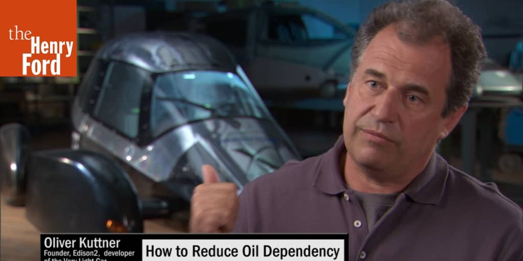 "How to Reduce Oil Dependency" Clip from Interview with Oliver Kuttner ...