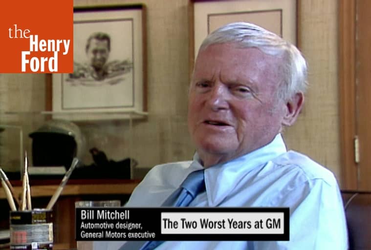"The Two Worst Years at GM" Clip from Interview with Bill Mitchell ...