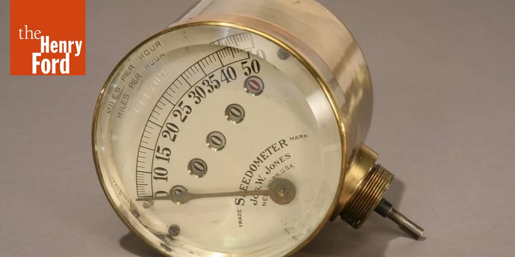 Speedometer, 1908 - The Henry Ford