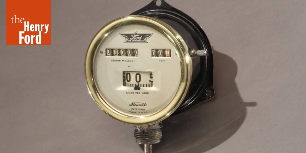 Ford Speedometer, 1915 - The Henry Ford