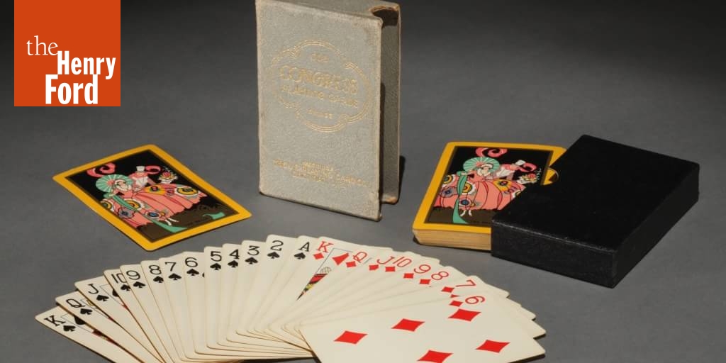 Congress "The Belle" Playing Cards, 1928 - The Henry Ford