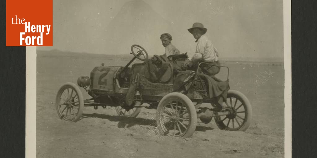 Ford Model T Race Car during the Transcontinental Race, Western USA ...