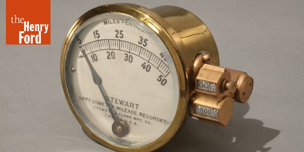 Speedometer and Mileage Recorder, circa 1910 - The Henry Ford