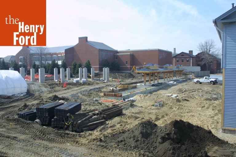 Firestone Station Construction during the Greenfield Village ...