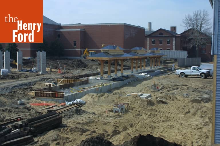 Firestone Station Construction during the Greenfield Village ...