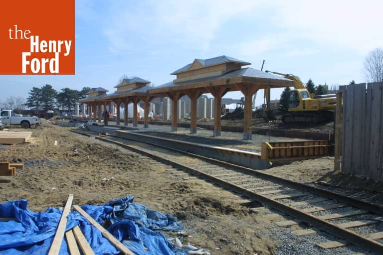 Firestone Station Construction during the Greenfield Village ...