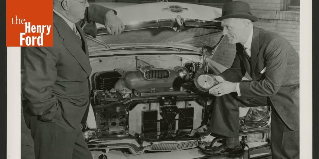 George J. Huebner, Jr. and James C. Zeder with Chrysler Experimental ...