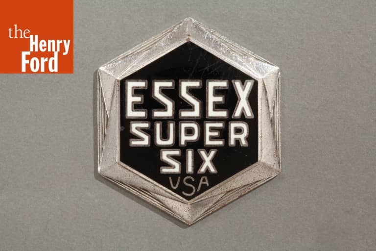 Essex Super Six Automobile Emblem, circa 1925 - The Henry Ford