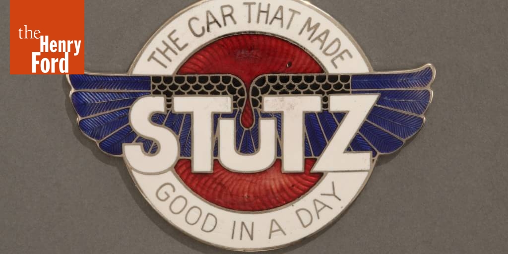 Stutz Radiator Emblem, circa 1920 - The Henry Ford