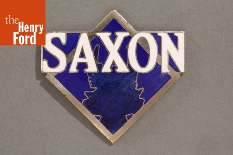 Saxon Radiator Emblem, circa 1920 - The Henry Ford