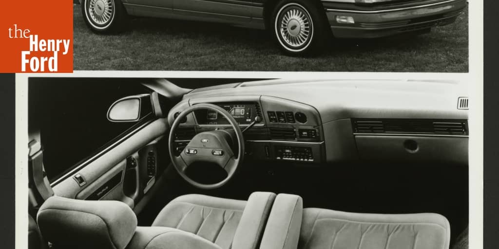 Press Release Views of 1986 Ford Taurus LX - The Henry Ford