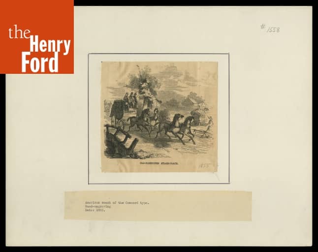 Old-Fashioned Stage-Coach, 1855 - The Henry Ford