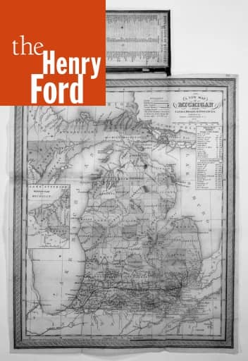 Mitchell's Map of Michigan, 1850 - The Henry Ford