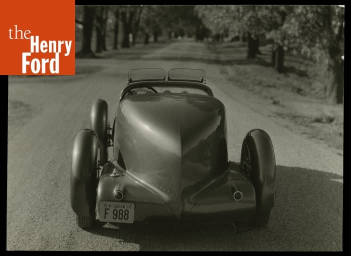 Edsel Ford's 1934 Model 40 Special Speedster Automobile, Photographed ...