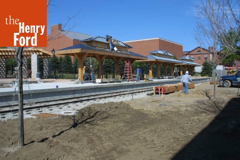 Firestone Station Construction, Greenfield Village Restoration Project ...